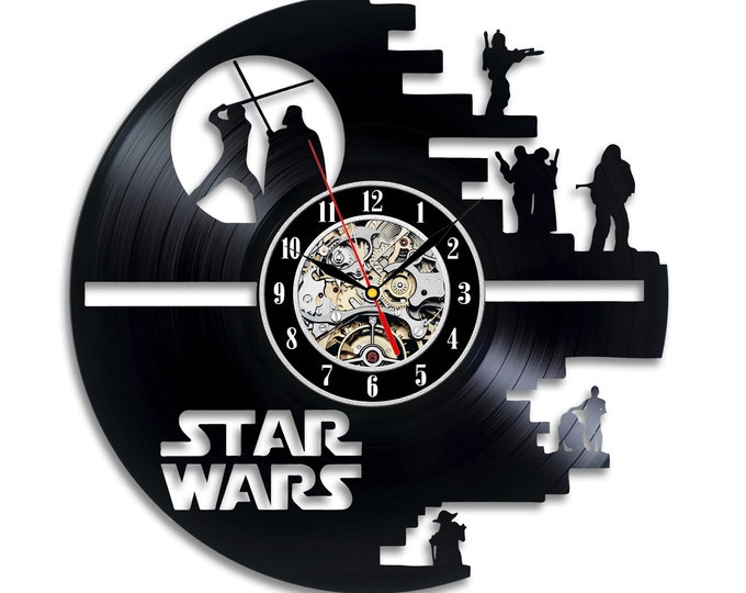 Star Wars Starships and Fighters Clock - Etsy