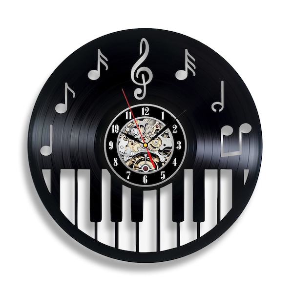 Music Clock - Etsy