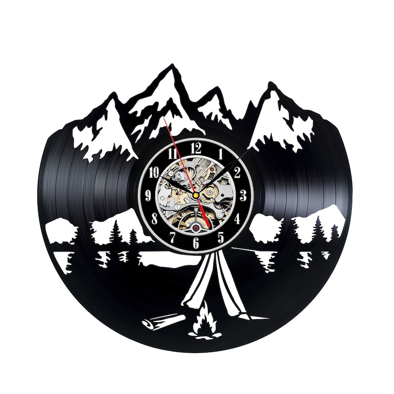 Vinyl Clocks for Hikers - Etsy
