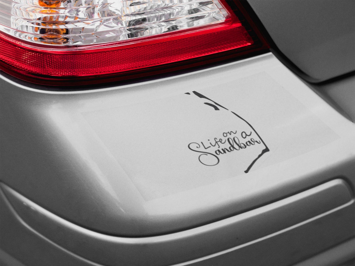 OBX Islands, SVG, Life on a Sandbar Svg for Silhouette, Svg Files for ...