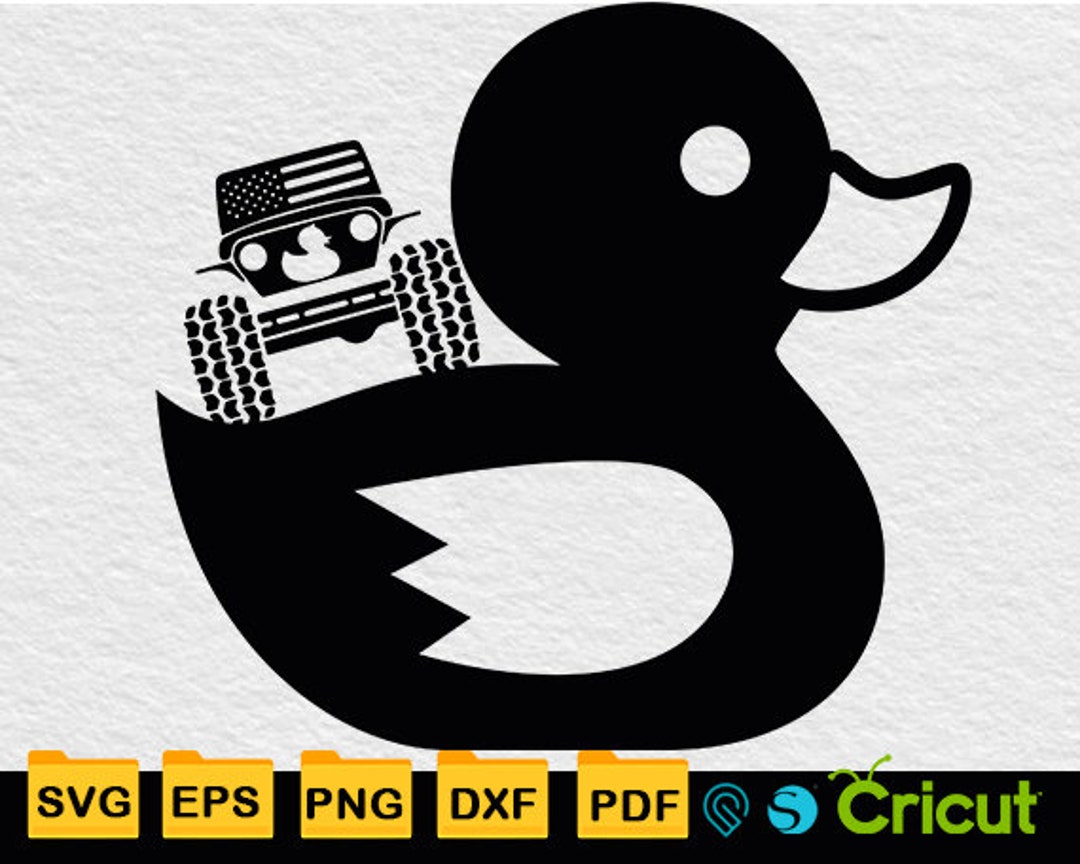 Duck Offroad Svg, Duck Duck Wave Cut Files, 4x4 Life Svg, Svg Files for ...