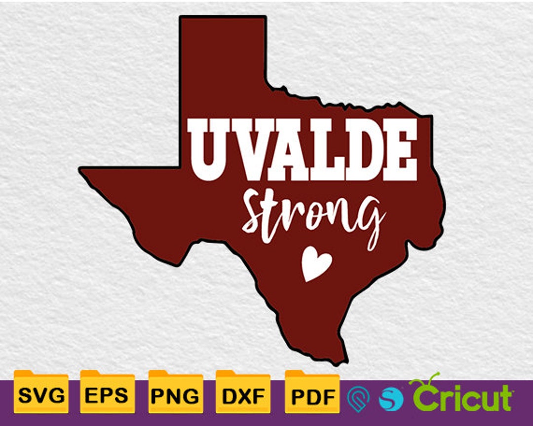 Uvalde Strong SVG Bundle, Uvalde Texas SVG, Remember Uvalde, Pray for ...