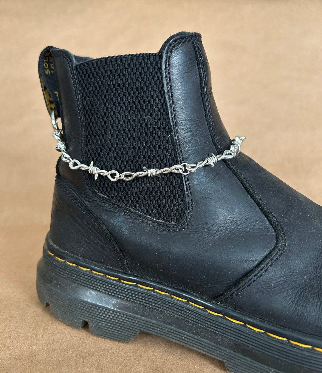 Barbed Wire Wrap-around Chain Grunge Punk Boot Charms Doc Marten - Etsy