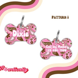 Cowgirl Dog Tag Western Dog Tag Pet ID Tag Personalized Pet Tag Cat Tag ...