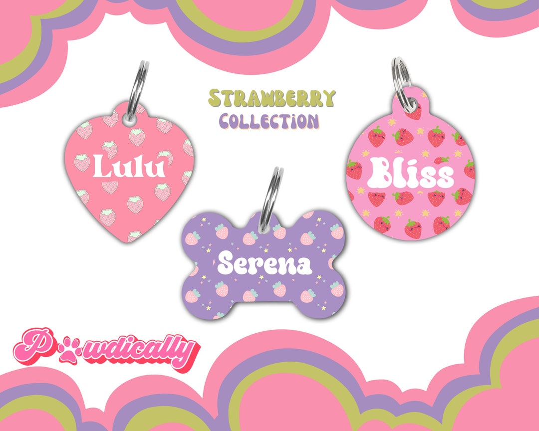 Dog ID Tag Dog Tag Pet ID Tag Custom Dog Tag Personalized Pet Tag Cat ...
