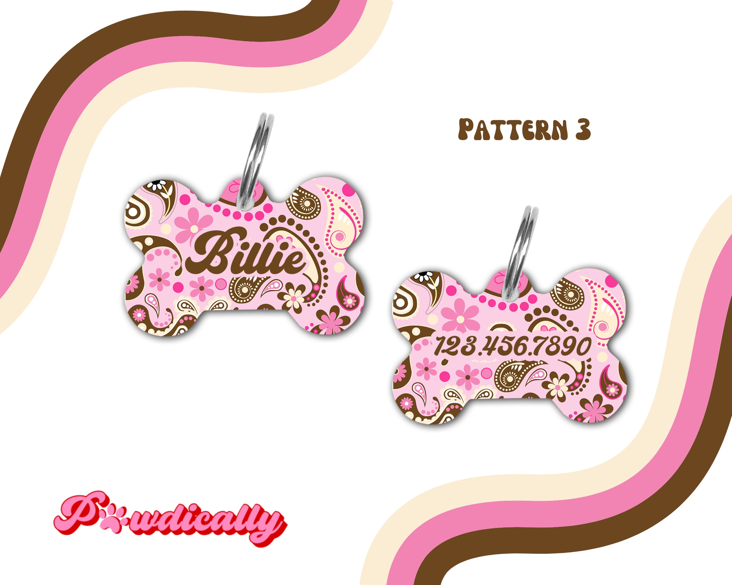 Cowgirl Dog Tag Western Dog Tag Pet ID Tag Personalized Pet Tag Cat Tag ...