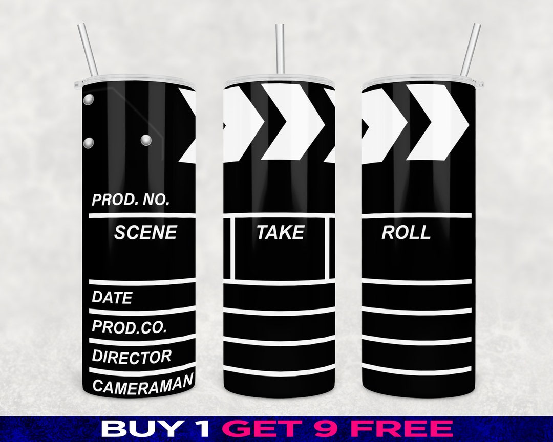 20 Oz Skinny Tumbler Wrap Movie Scene Cutter Design - Etsy