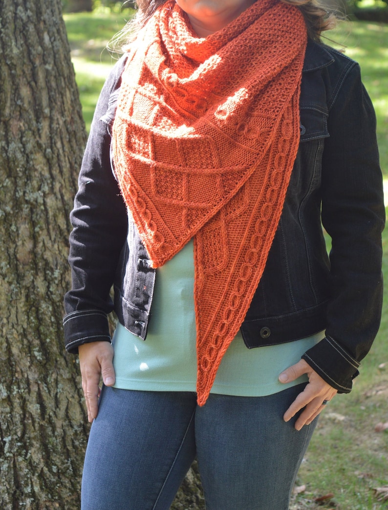 Chivalry Knitting Shawl Pattern PDF - Etsy