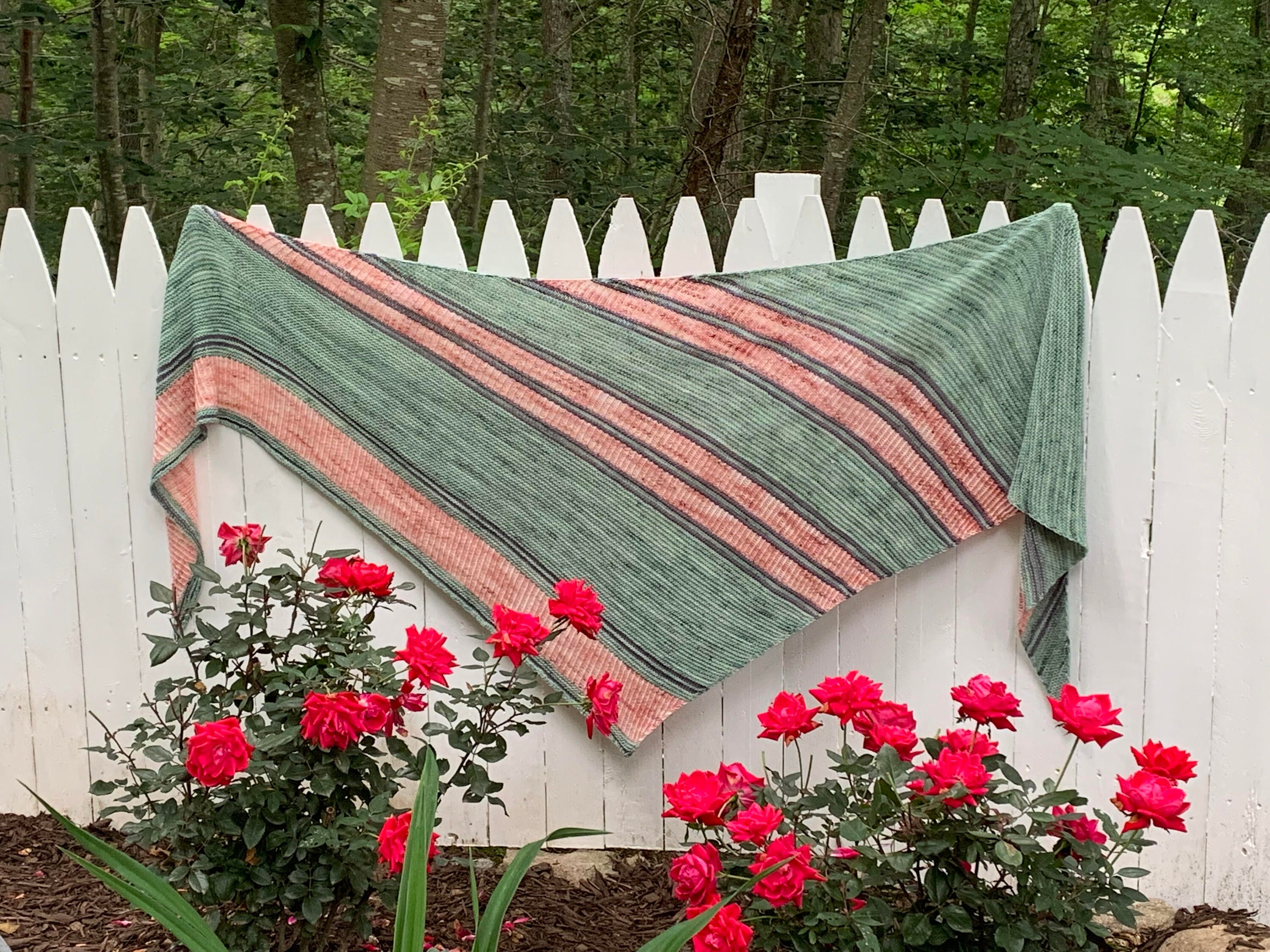 Guided Path Knitting Shawl Pattern PDF - Etsy