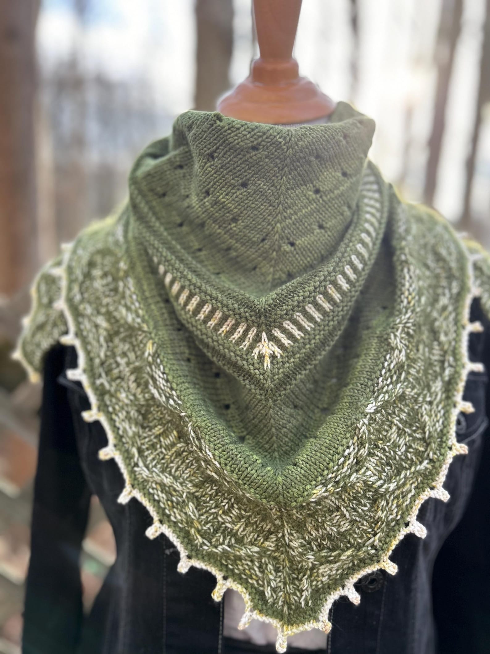 Marled Mischief Knitting Shawl Pattern PDF - Etsy