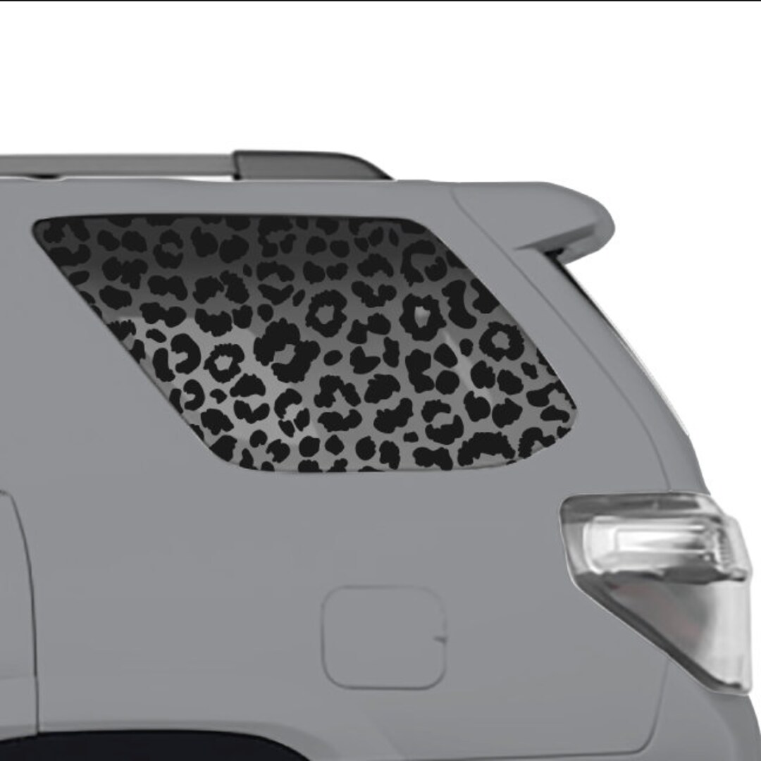 Universal Cheetah Print SUV Side Window Decals - Etsy