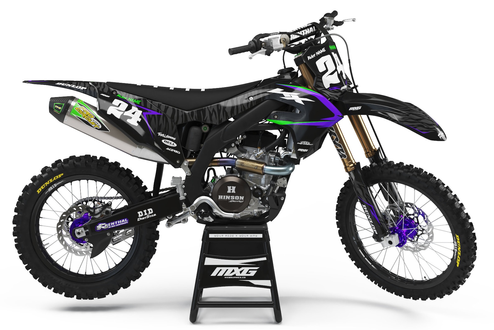 Kawasaki Kx250f Kx450f MX31 Graphic Kit - Etsy