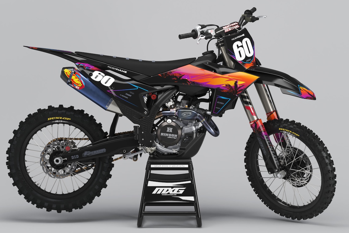 KTM Tropical Nights Graphic Kit - Etsy
