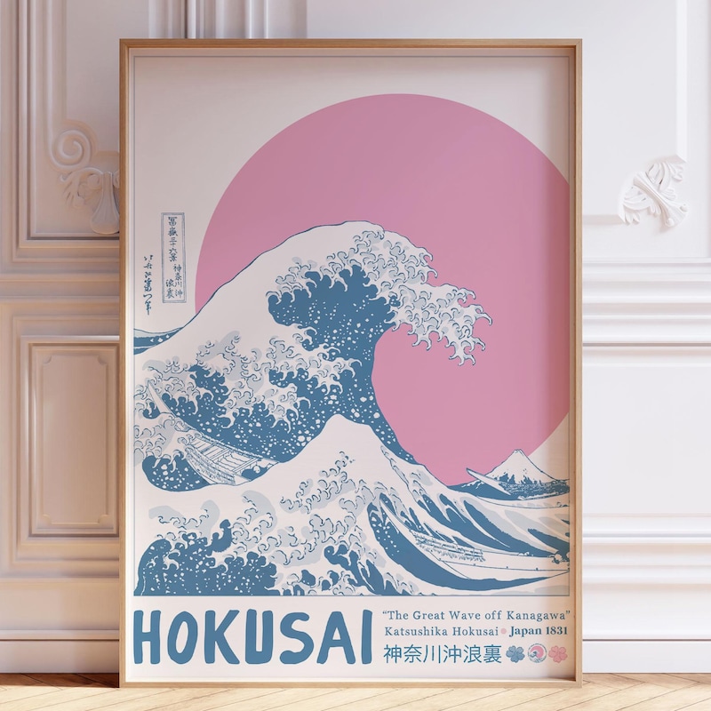 Pink Artsy Poster - Etsy