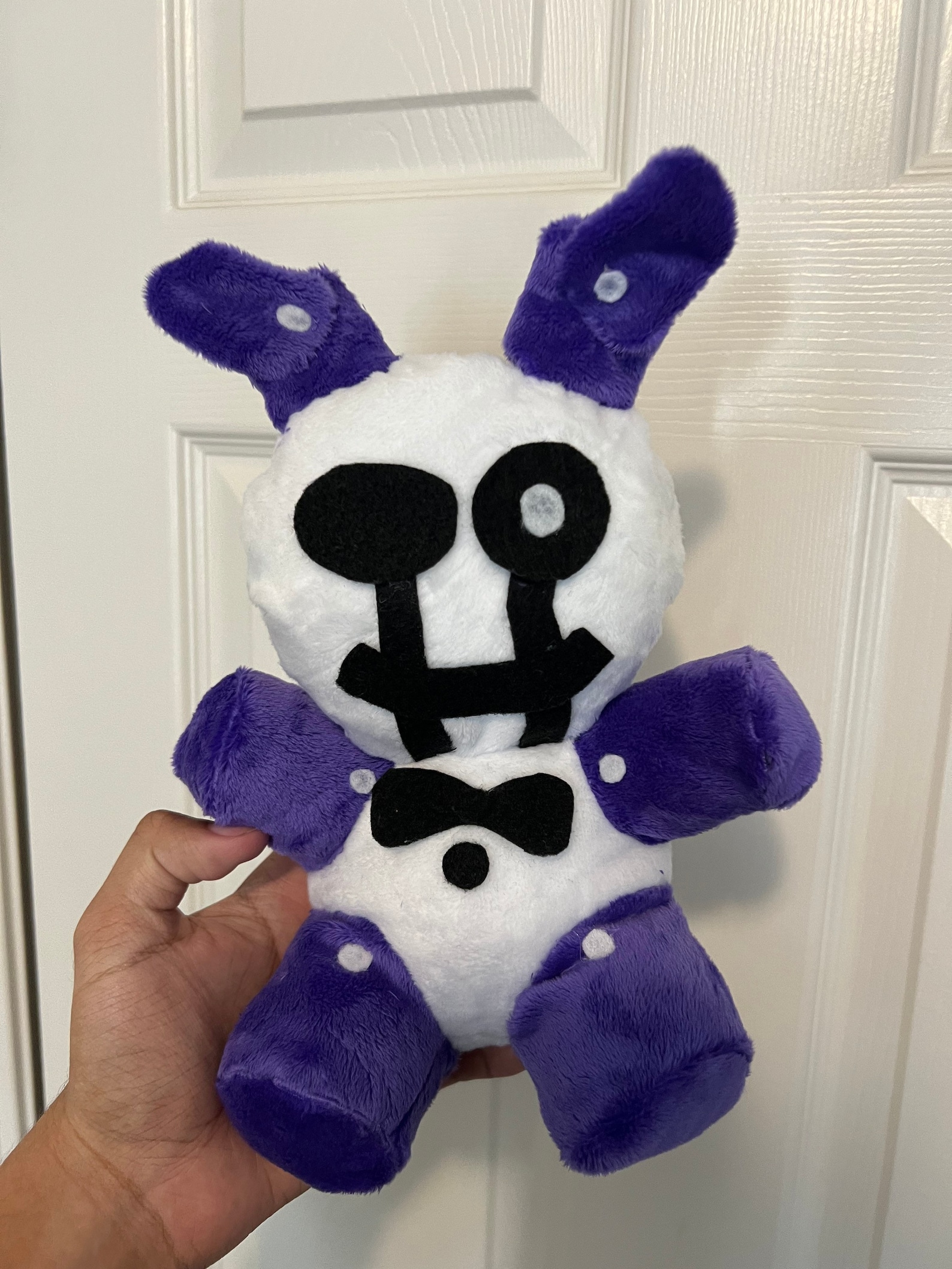 Paper Pal Bonnie Plush Fnaf Plush Security Breach Gamer - Etsy