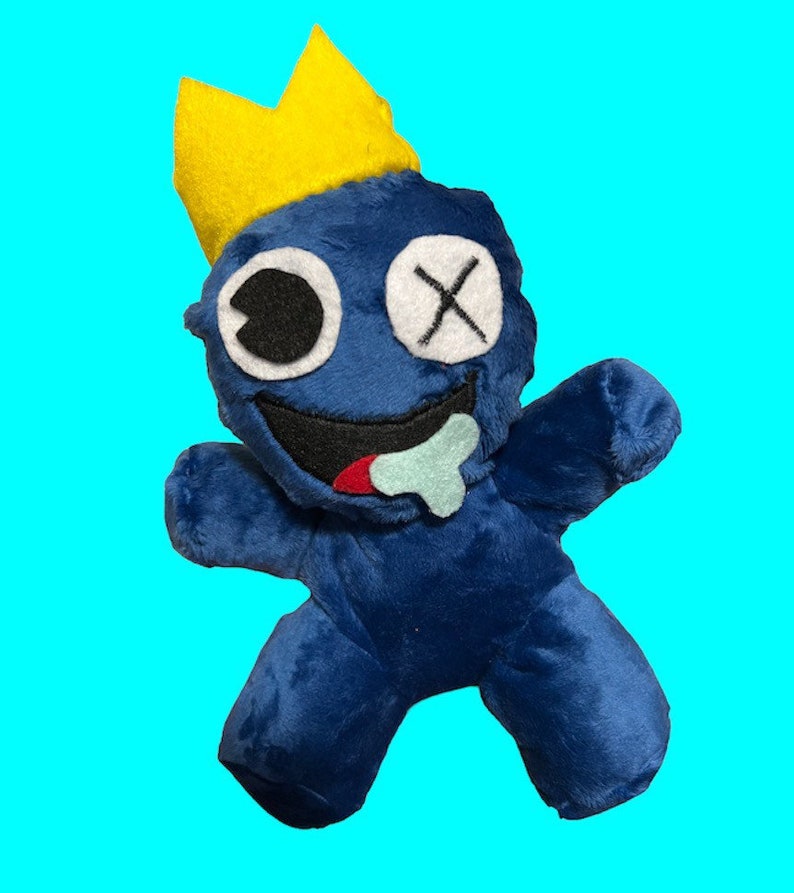 Blue Plush Rainbow Friends Fnaf Plush Security Breach - Etsy