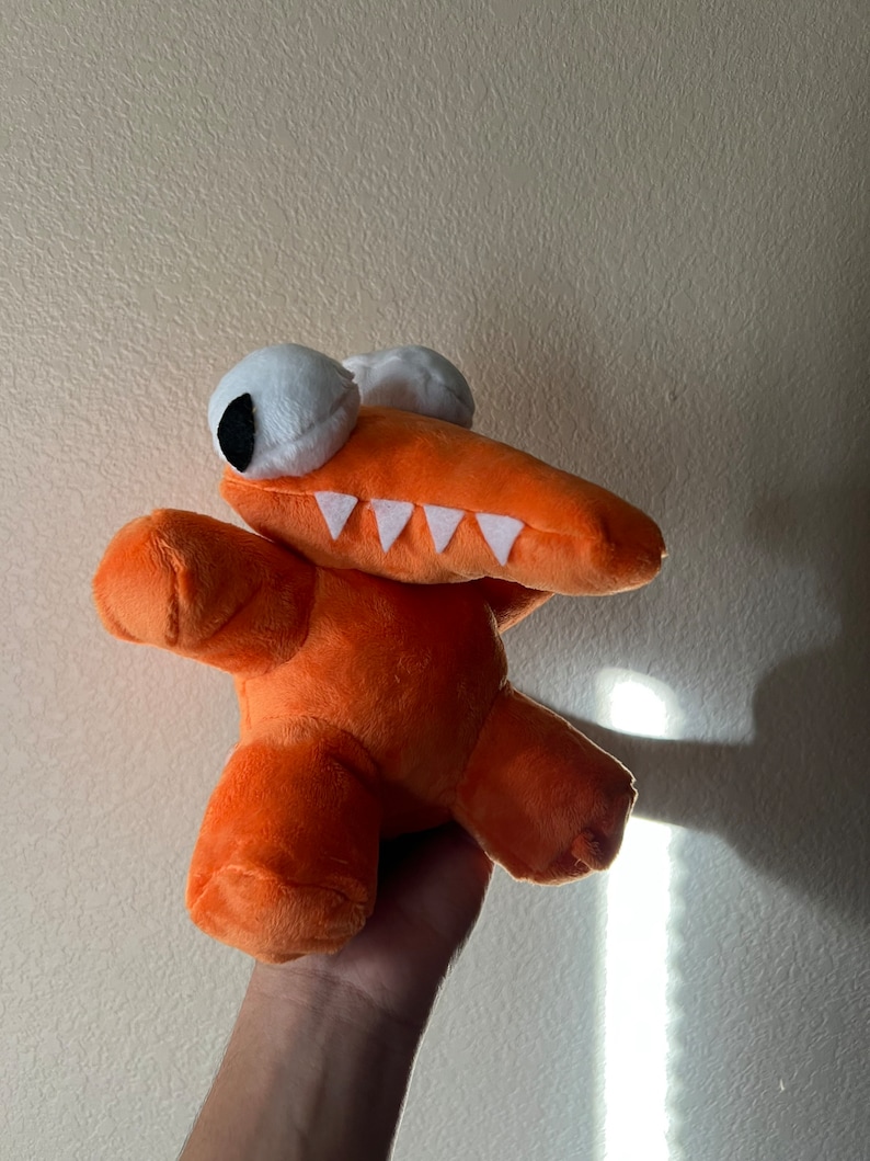 Orange Plush Rainbow Friends Fnaf Plush Security Breach - Etsy