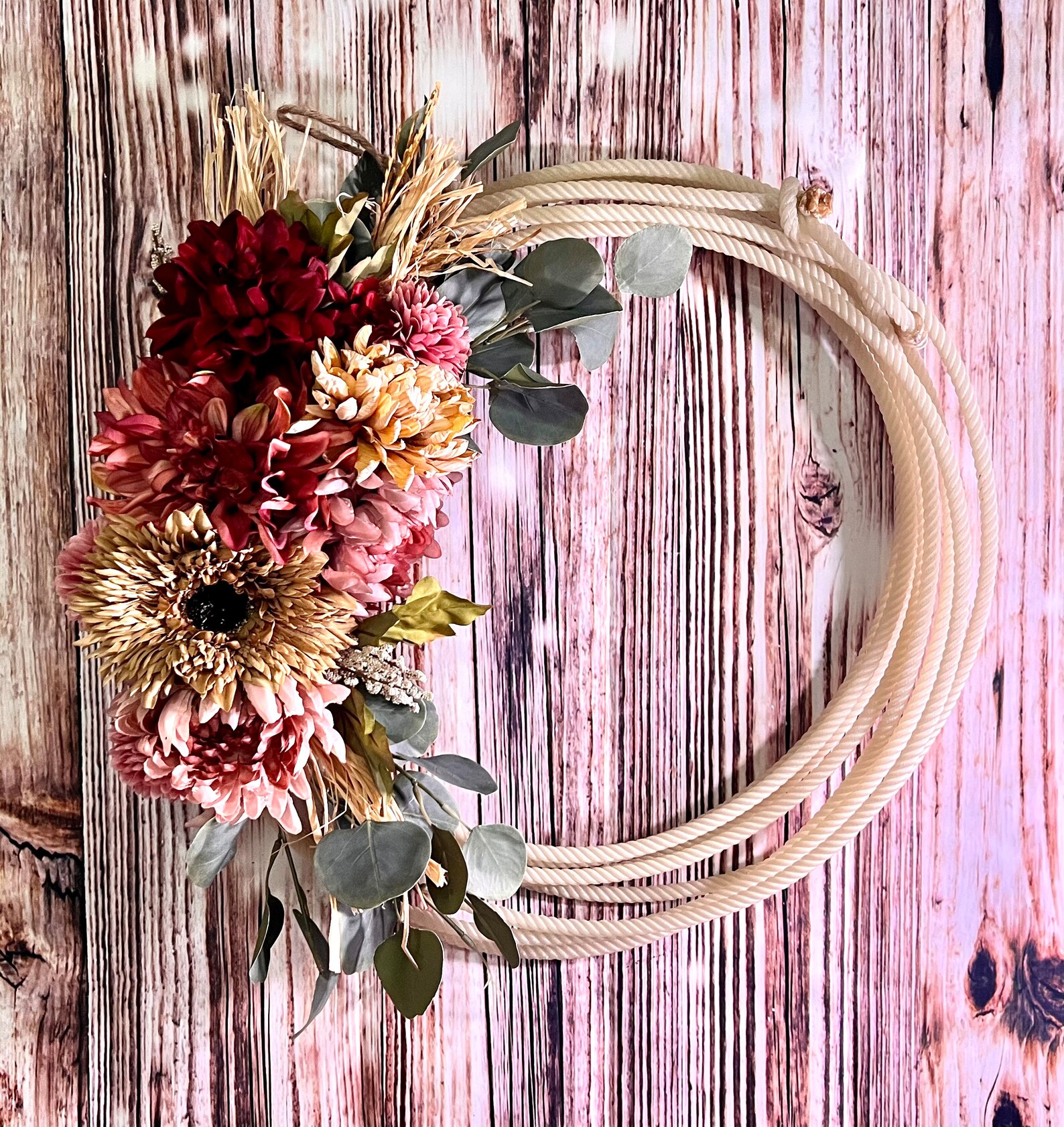 Lasso Wreath - Etsy