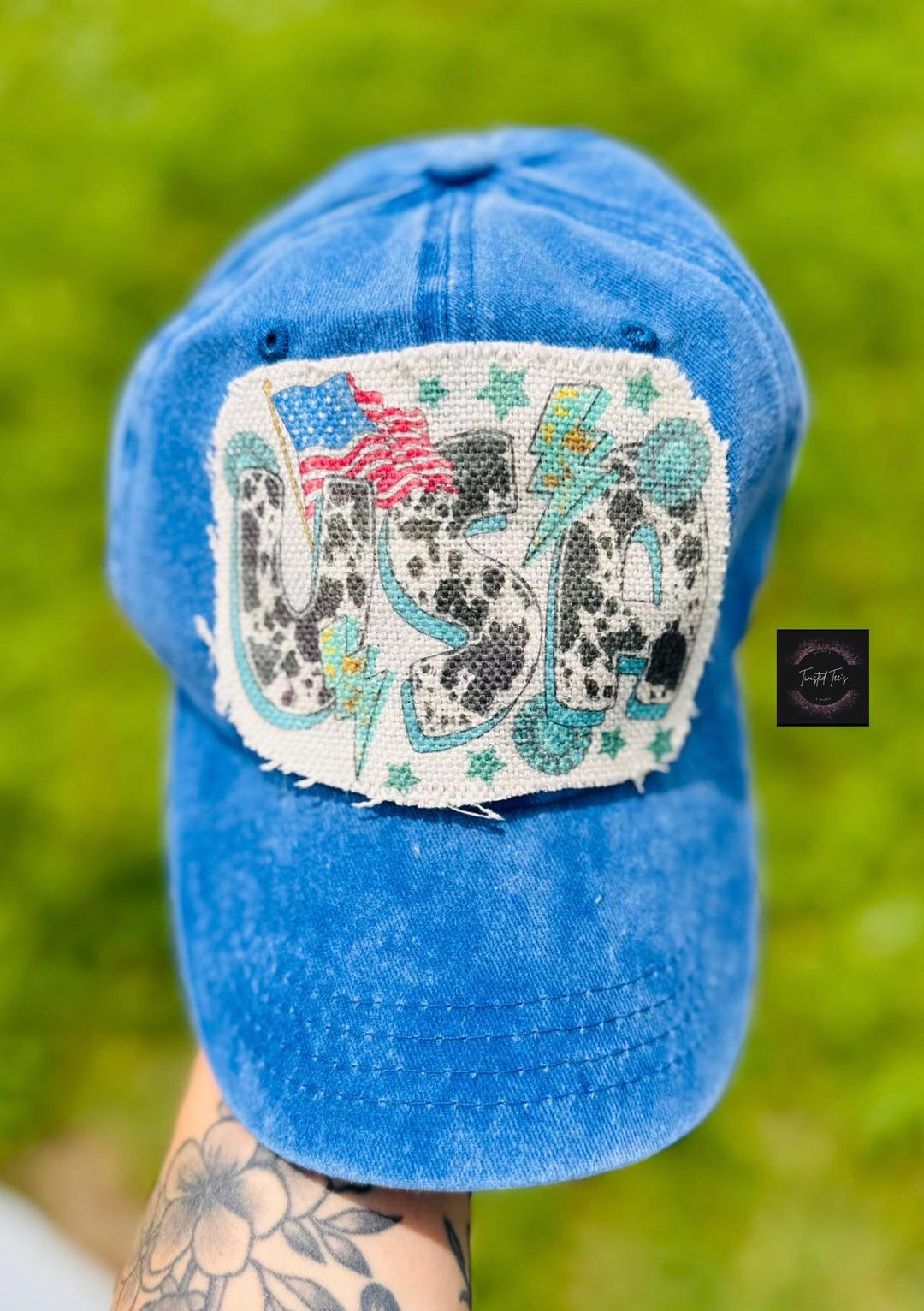 Fourth of July Patch Hat: USA Patriotic Gift - Etsy