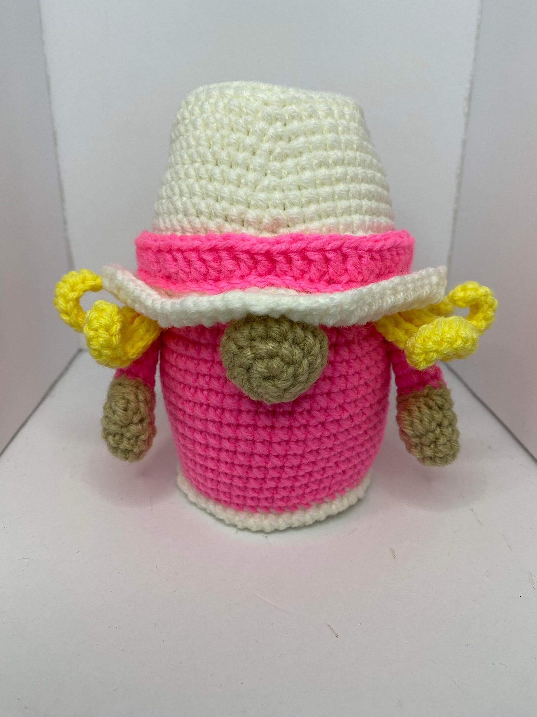 10 Crochet Gnome Cowgirl Barbie Costume Decor Amigurumi - Etsy