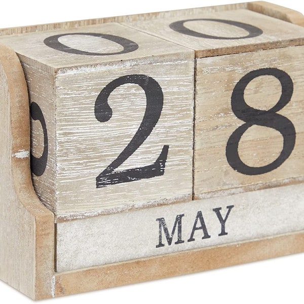 Block Calendar - Etsy