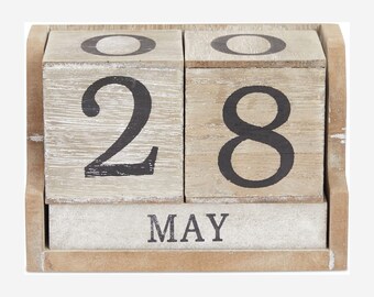 Block Calendar - Etsy