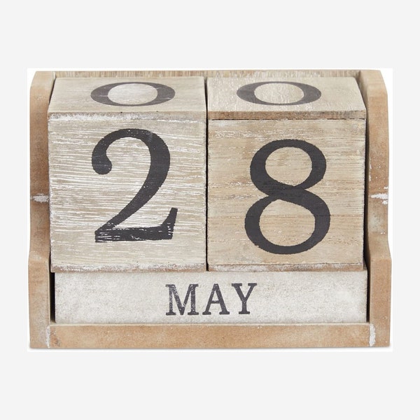 Block Calendar - Etsy
