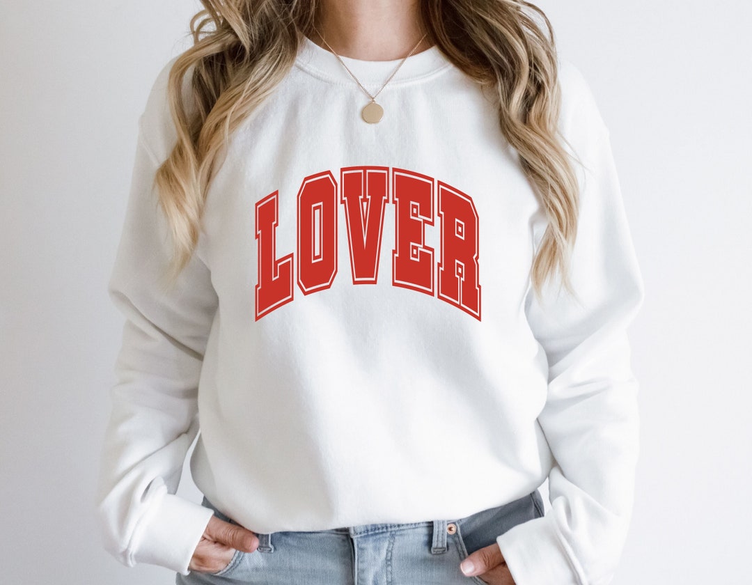 Lover Sweatshirt, Valentine Sweater, Anniversary Gifts, Gift for Her ...
