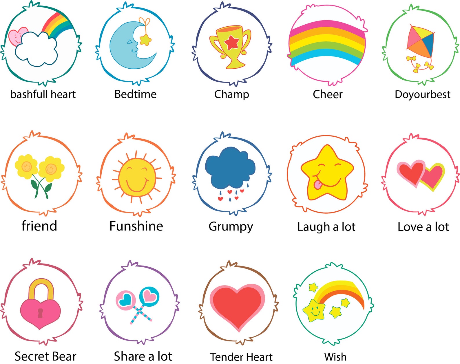 Cute Bear Matching T-shirts Matching Costume Adults Group - Etsy