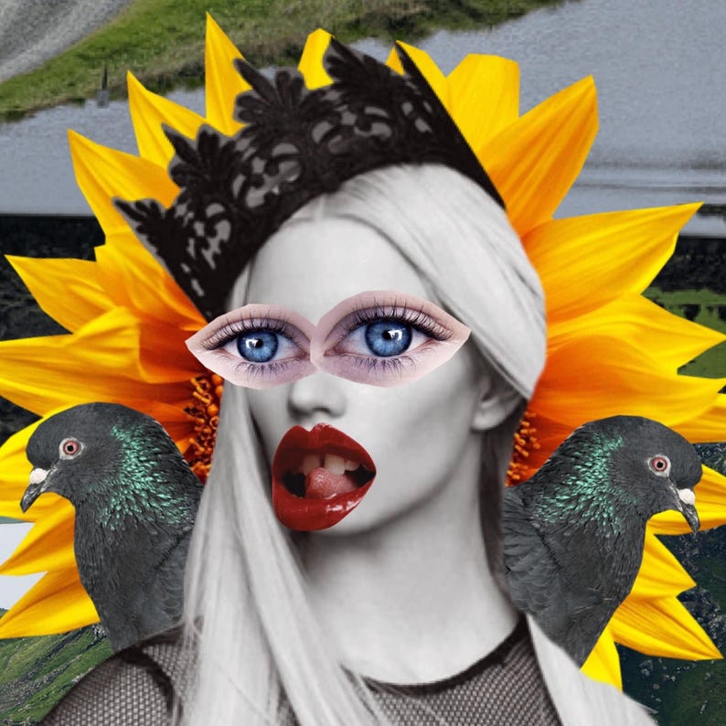 Dada Digital: Queens and Nobles | Complete Surreal Collage Art Set - Etsy