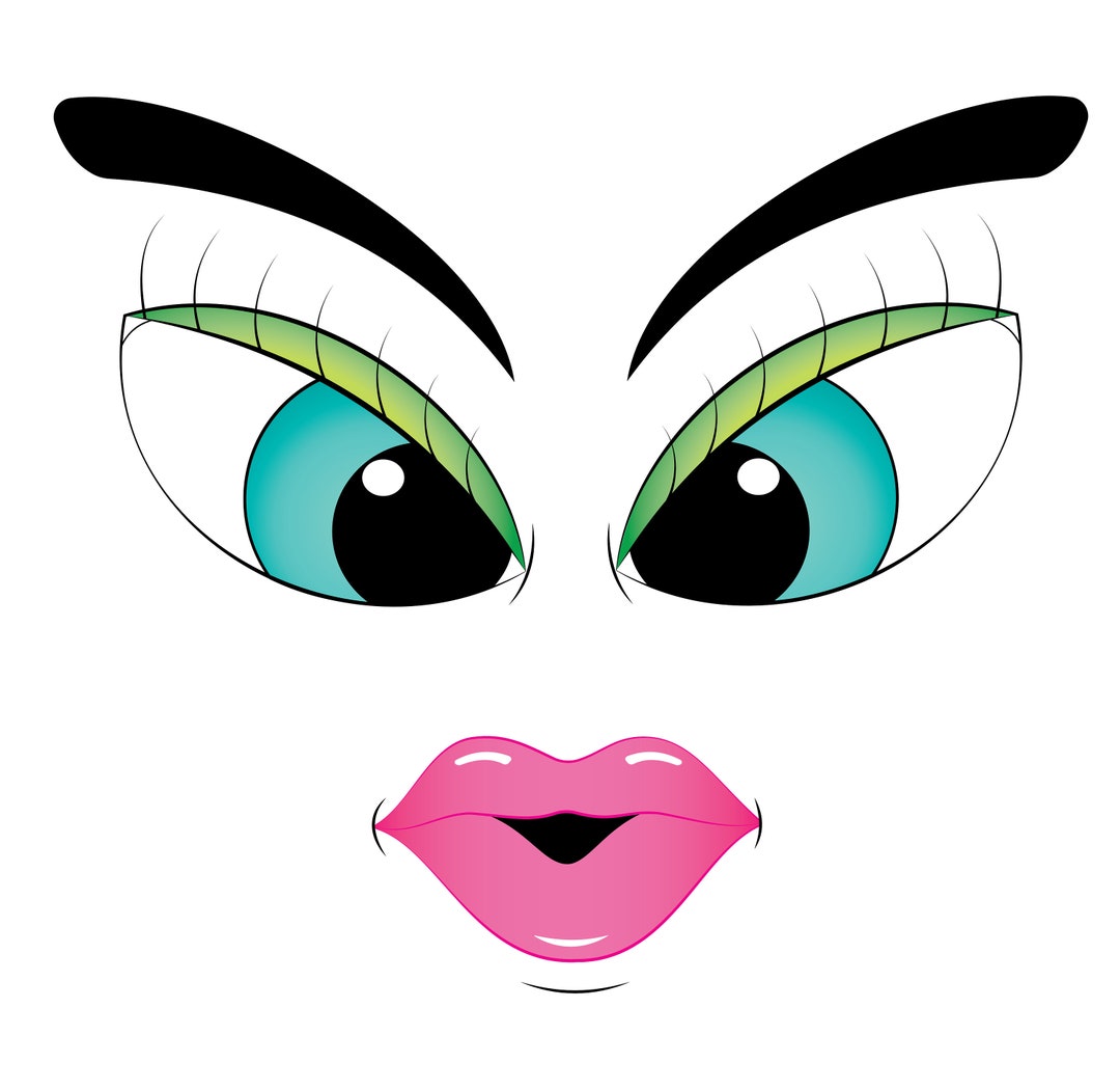 Kissy Cartoon Print - Etsy