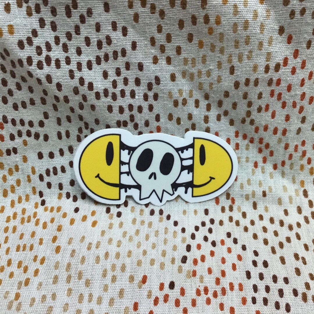 Spooky Stickers Dead Inside Sticker Art Seasonal - Etsy