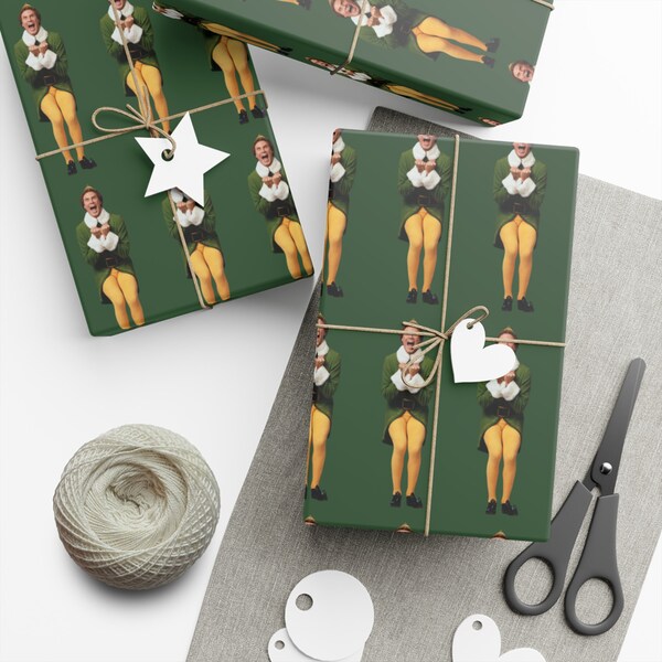 Elf the Movie Wrapping Paper - Etsy