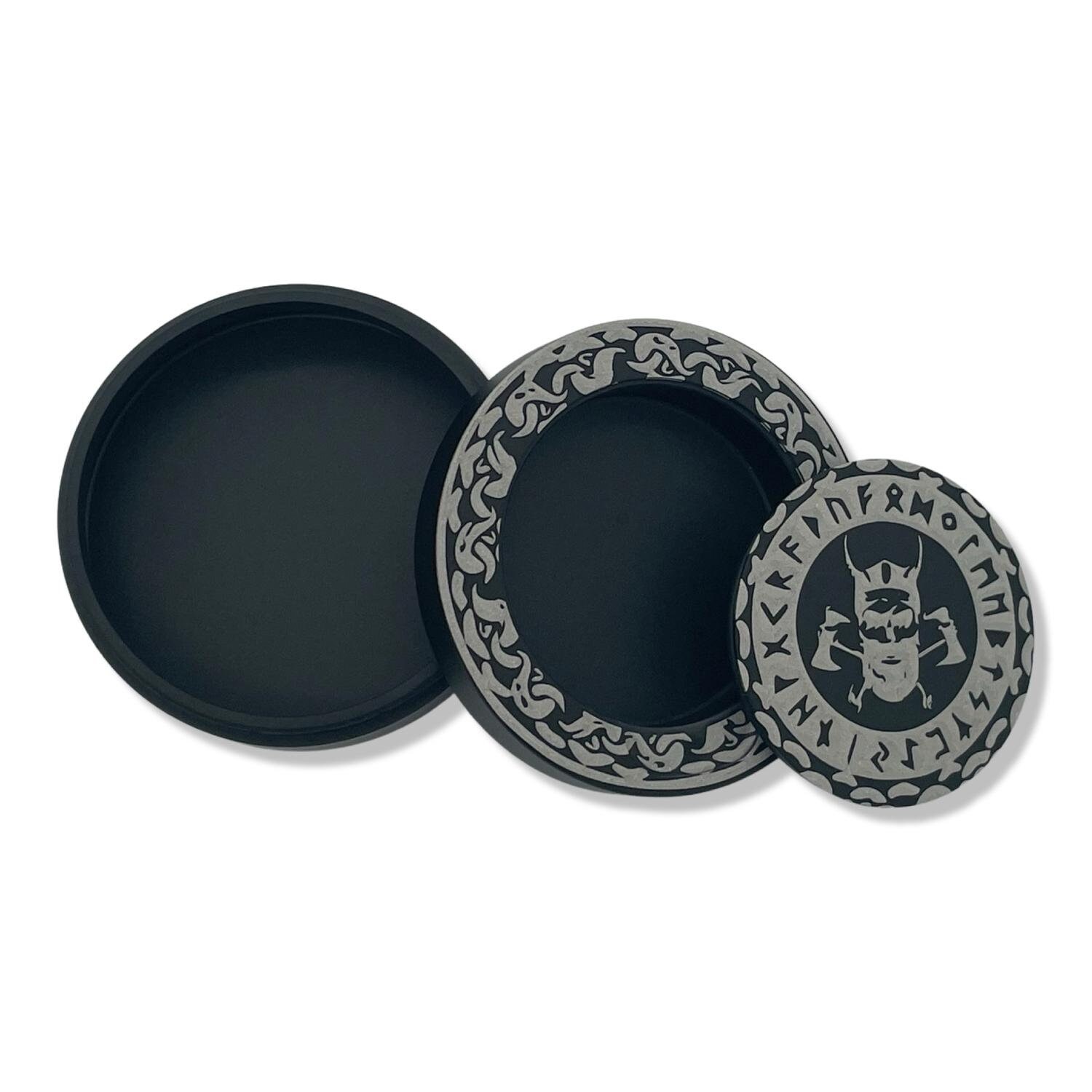 Snuff Box in Aluminum for All Snus With Compartment Viking Ancient ...