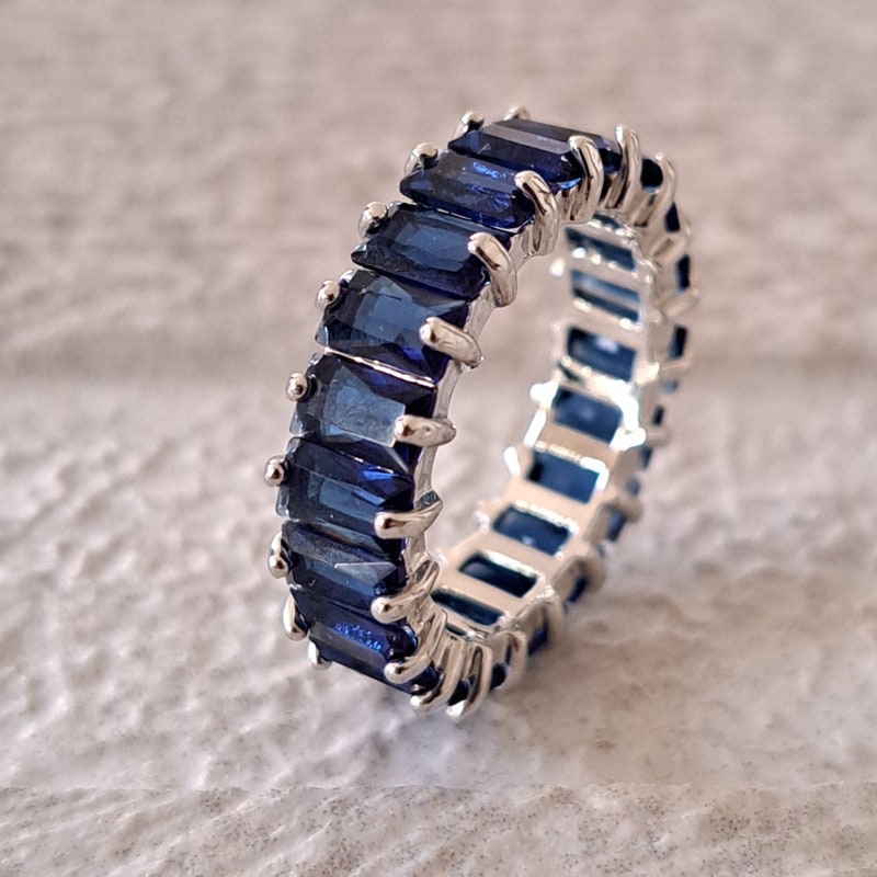 Dark Blue Ring - Etsy