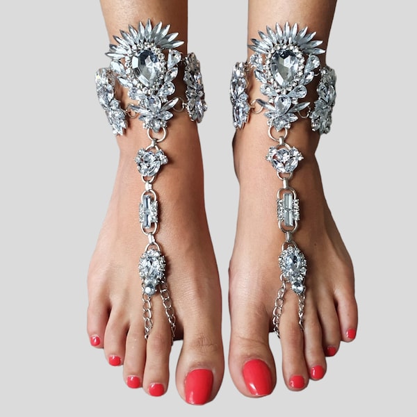 Foot Anklet - Etsy UK