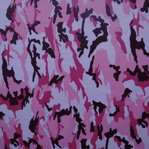 Raspberry Pink Camouflage || 4 Way Stretch Spandex || Sold by the Yard ...