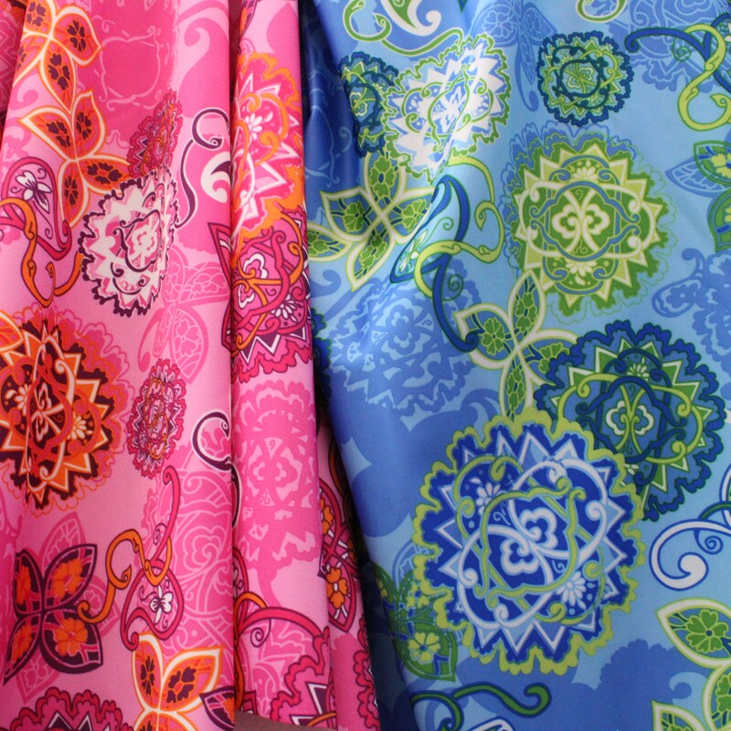 Boho Floral Fabric - Etsy