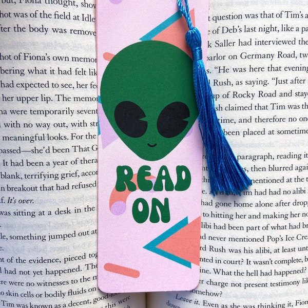 Alien Bookmark - Etsy