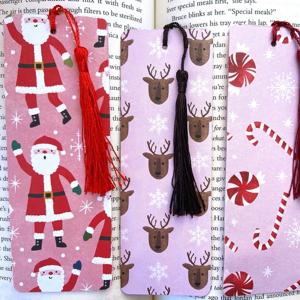 Christmas Bookmark - Etsy