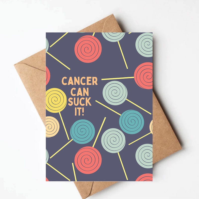 Funny Cancer Card - Etsy