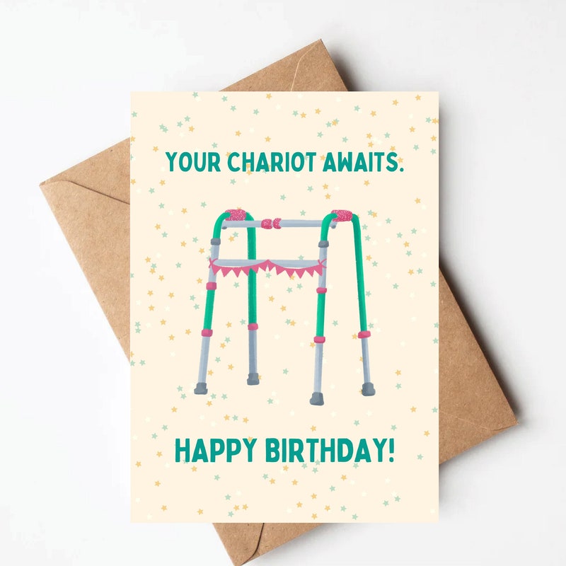 Funny Old Lady Greeting Cards - Etsy