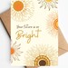 Boho Sun Graduation Card, Your Future is so Bright, Graduation Card for ...