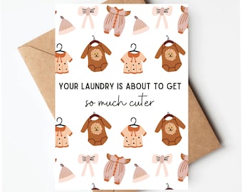 Your Laundry is About to Get Super Cute Baby Shower Welcome Baby - Etsy