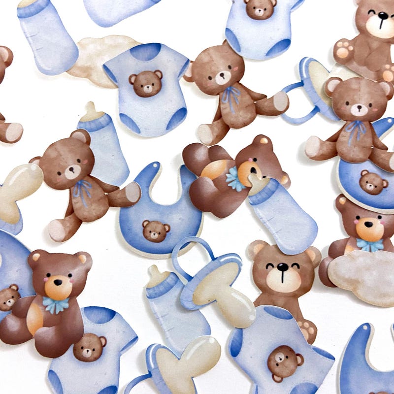 Bear Confetti - Etsy