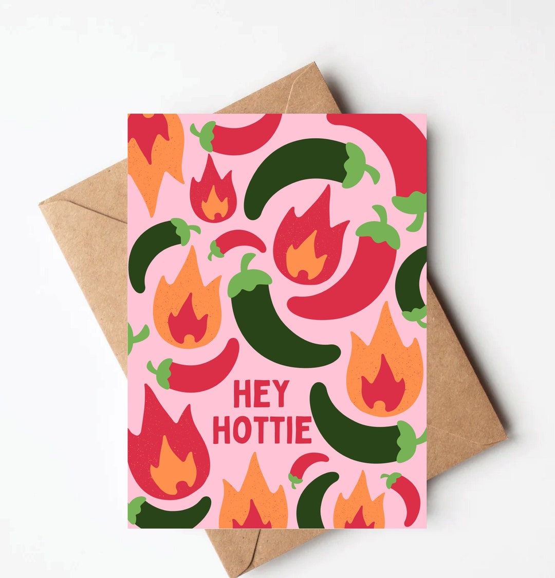 Funny Hot Pepper Valentines Day Card, Rude Valentine for Husband or ...