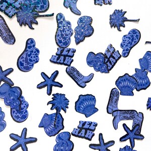 Coastal Cowgirl Confetti, Cowgirl Birthday Decorations, Beach Coastal ...