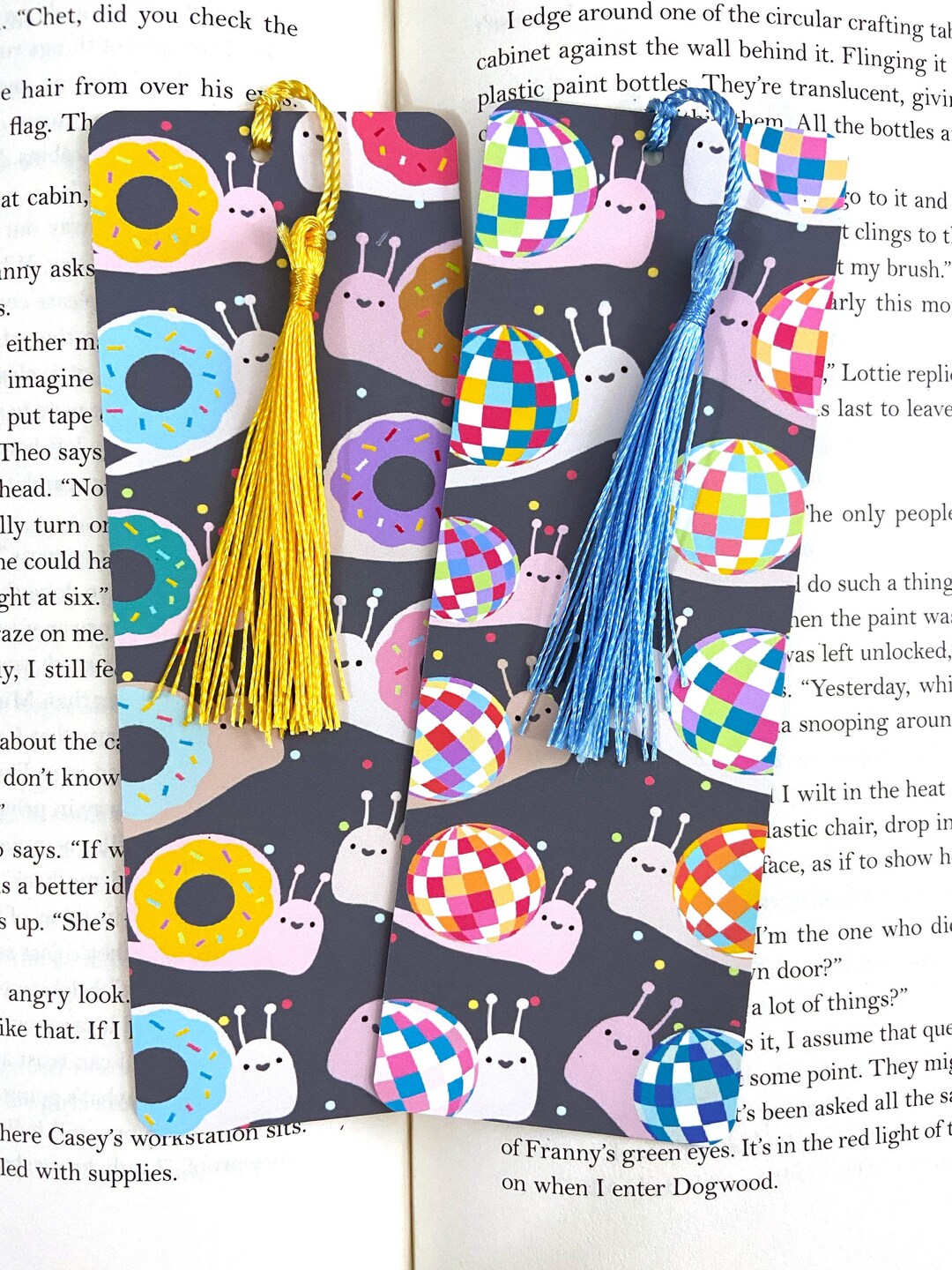 Snail Bookmarks, Cute Kids Bookmark Set, Funny Bookmarks for Her With ...
