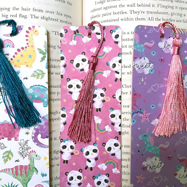 Unicorn Bookmark - Etsy