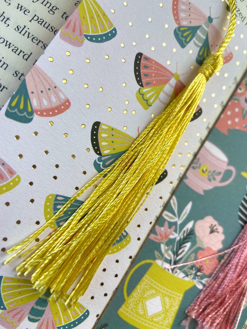 Cute Floral Bookmarks Bookmarks for Her Bookmarks With - Etsy